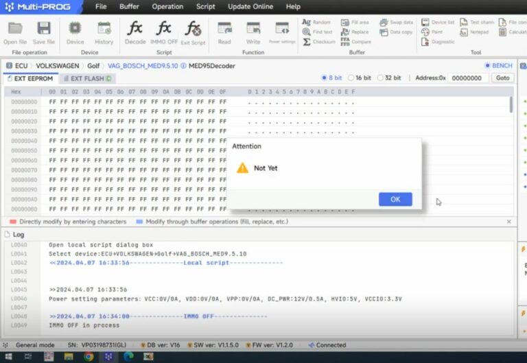 How to Make First Script with Xhorse Multi-Prog?